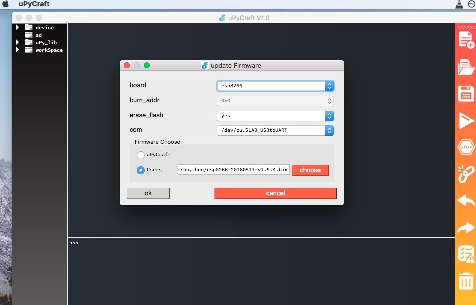 Micropython: installation sur ESP8266 – CREPP